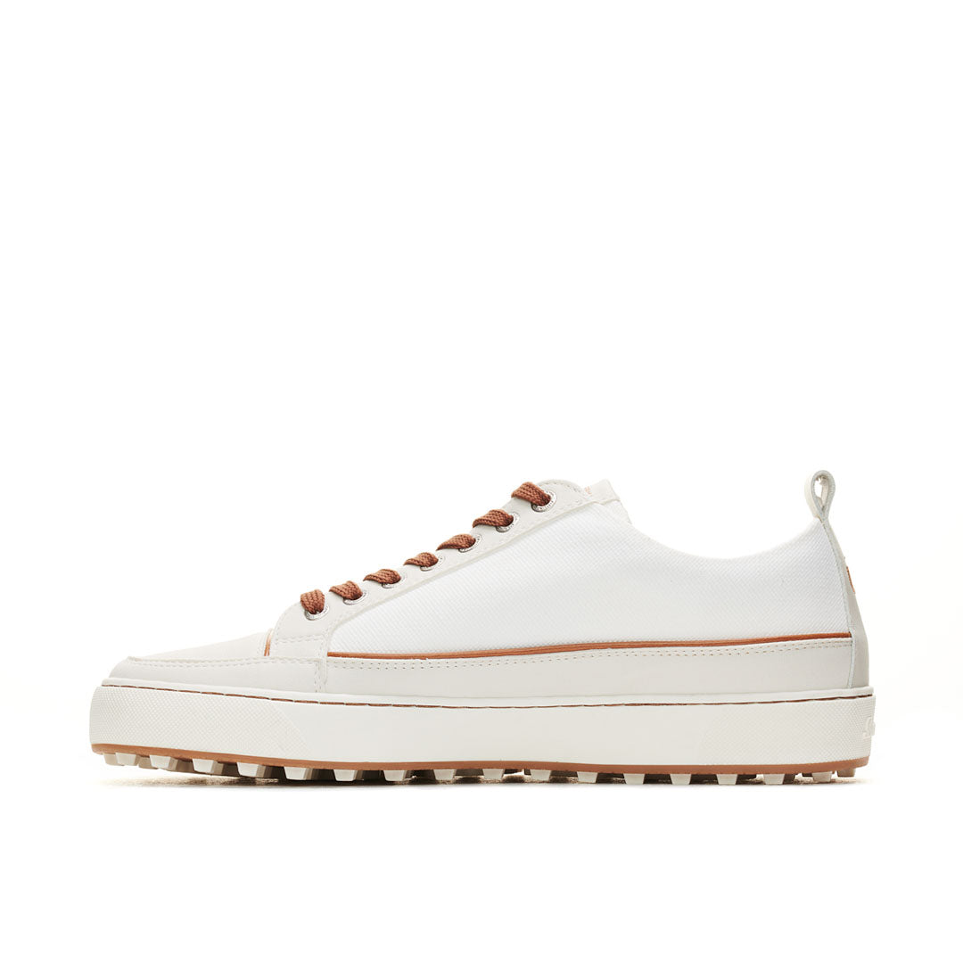 Men's Laguna - White Golf Shoe – Duca del Cosma - Italian Golf Shoes
